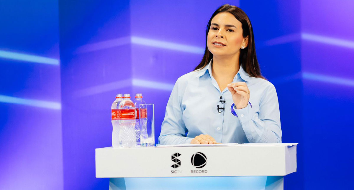 Em debate na SIC TV, Mariana Carvalho mostra que está pronta para ser a ...